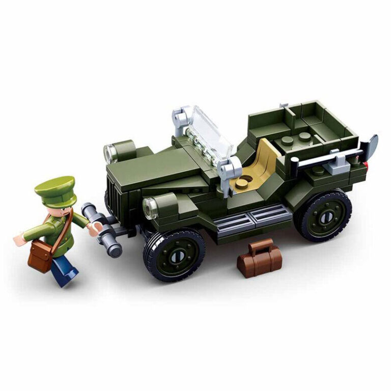Sluban Soviet Military Jeep GAZ67 Brick Toy - MyLoveHoney Toys