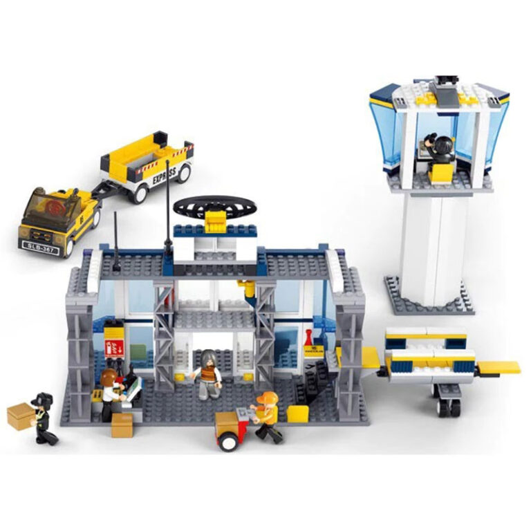Sluban International Airport Terminal Bricks Toy - MyLoveHoney Toys