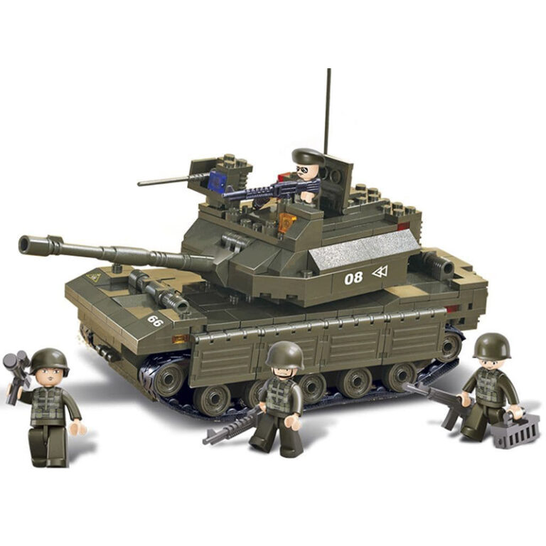 Sluban M1A2 Abrams Battle Tank Brick Toy - MyLoveHoney Toys